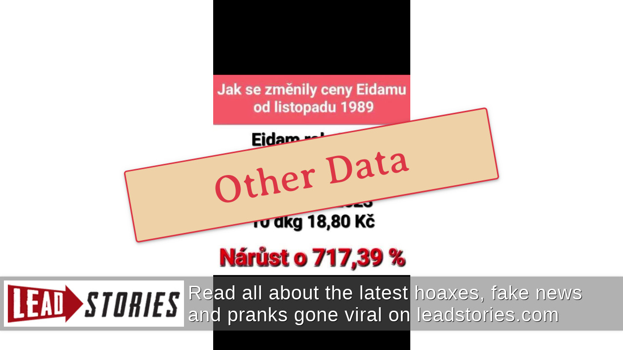 Fact Check: Lower Cheese Price During Communism Does NOT Prove Czechs ...