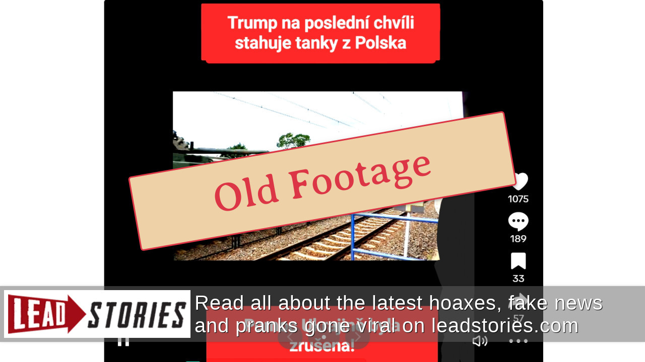 Fact Check: Video Does NOT Show Trump Withdrawing Military Aid For Ukraine From Poland -- It Is ...